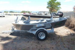 Small Aluminum Fishing Boat - White Water Prams made by Koffler Boats ...