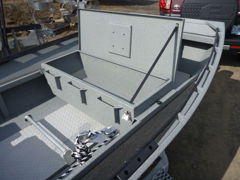 Small Aluminum Fishing Boat - White Water Prams made by Koffler Boats ...
