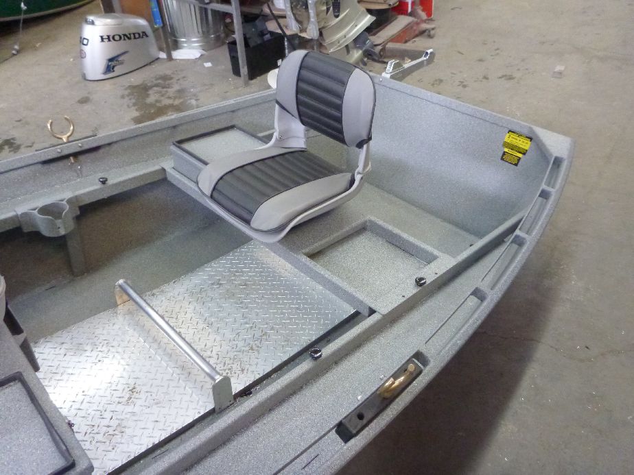 Small Aluminum Fishing Boat - White Water Prams made by Koffler Boats ...