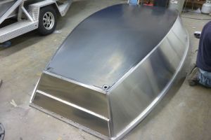 Small Aluminum Fishing Boat - White Water Prams made by Koffler Boats ...
