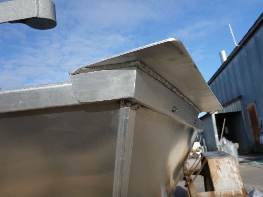 Small Aluminum Fishing Boat - White Water Prams made by Koffler Boats ...