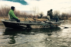 Small Aluminum Fishing Boat - White Water Prams made by Koffler Boats ...