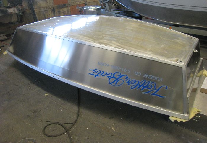 Small Aluminum Fishing Boat - White Water Prams made by Koffler Boats ...