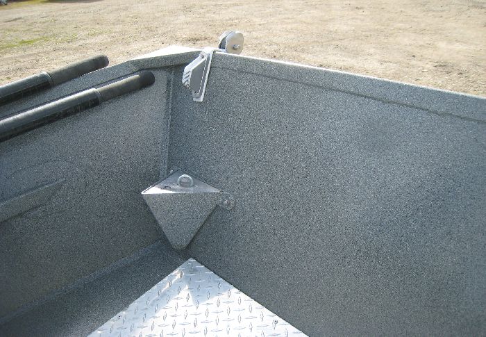 Small Aluminum Fishing Boat - White Water Prams made by Koffler Boats ...