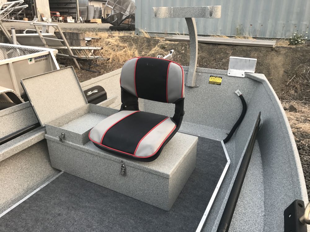 Small Aluminum Fishing Boat - White Water Prams made by Koffler Boats ...