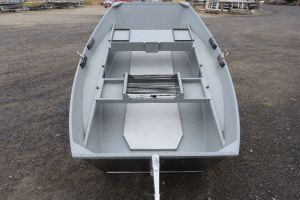 Small Aluminum Fishing Boat - White Water Prams made by Koffler Boats ...