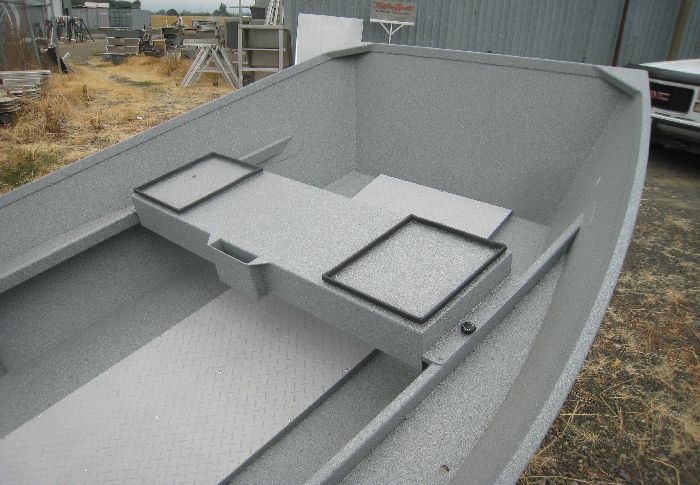 Small Aluminum Fishing Boat - White Water Prams made by Koffler Boats ...