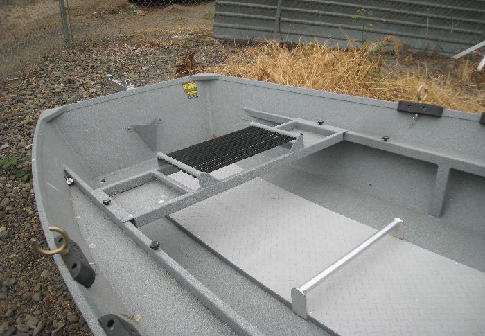 Small Aluminum Fishing Boat - White Water Prams made by Koffler Boats ...