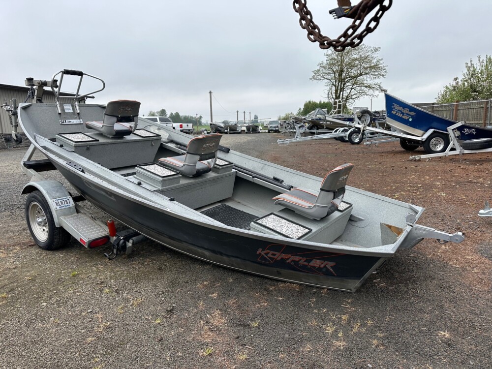 2000 14′ x 54″ Koffler Rocky Mt. Trout Boat | Koffler Boats