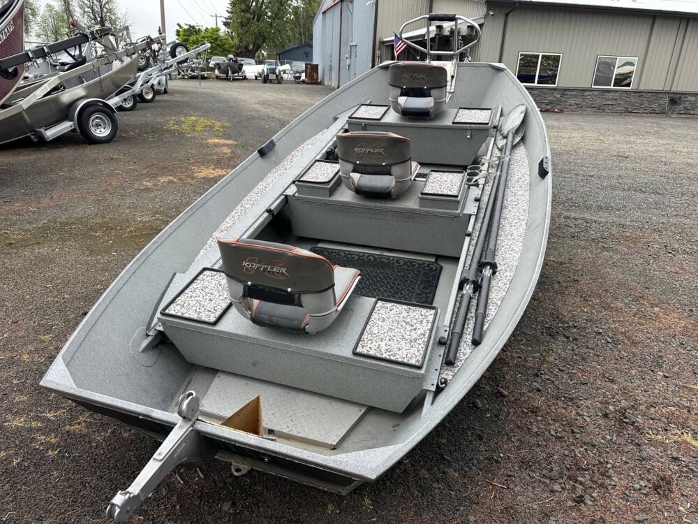 2000 14′ x 54″ Koffler Rocky Mt. Trout Boat | Koffler Boats
